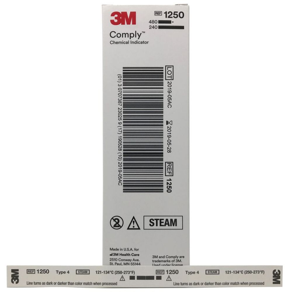 3M Comply Chemical Indicator Strips