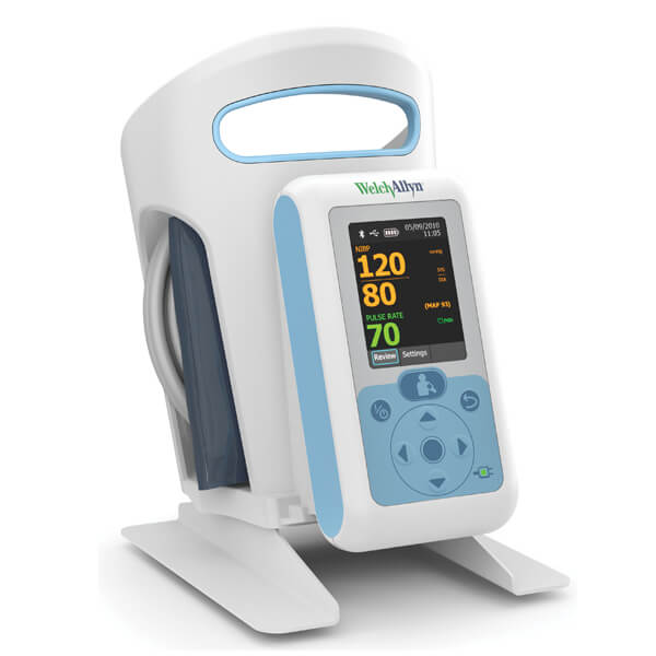 WELCH ALLYN CONNEX PROBP 3400 HANDHELD BP MONITOR WITH DESK MOUNT AND ...