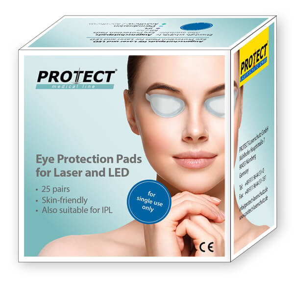 PROTECT DISPOSABLE LASER PROTECTION EYE PADS / EYE SHIELDS PLS 600-LASP ...